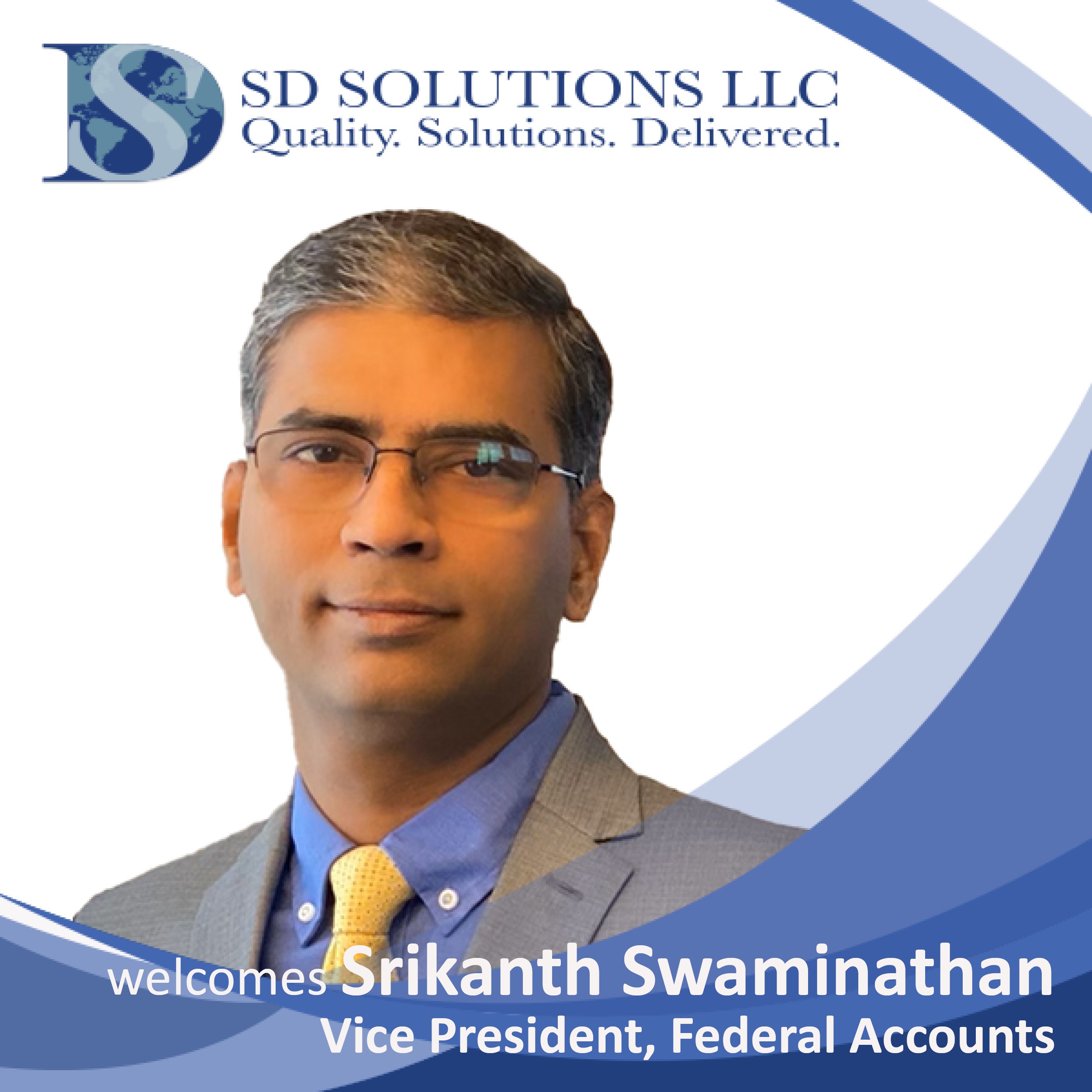 Vice President of Federal Accounts Joins SD Solutions – SD Solutions, LLC